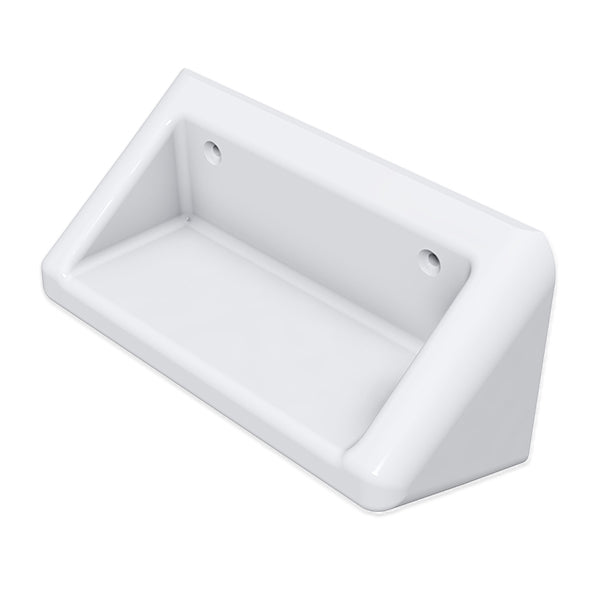 Wallgate Anti-Ligature, Anti-Vandal Solid Surface Shelf Front Fixed 23