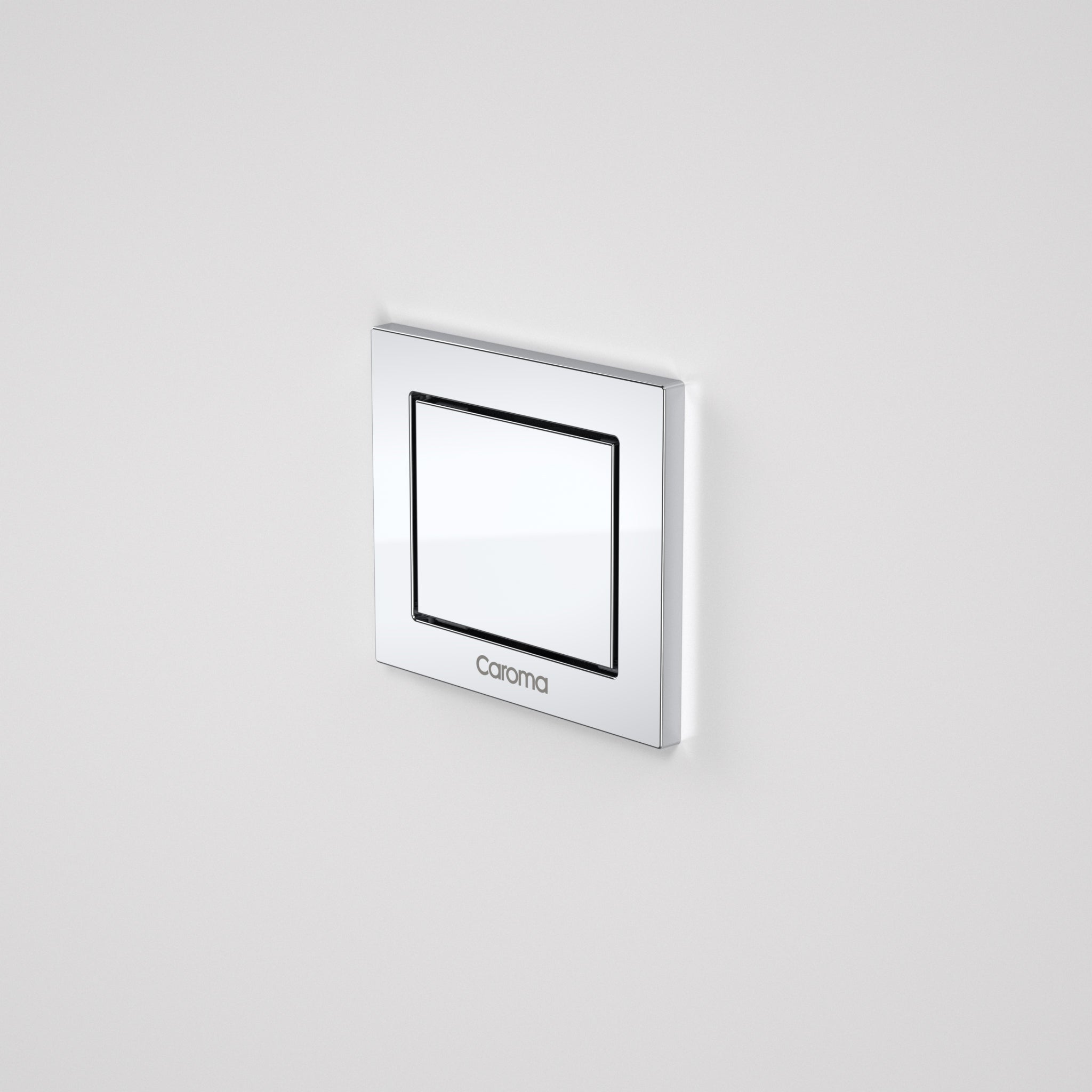 Invisi Series II® Rectangular Single Flush Custom Button Chrome