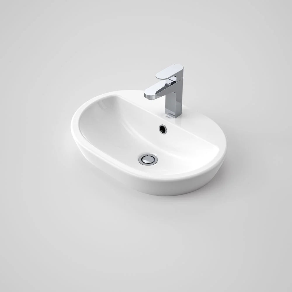 Track Inset Basin 1TH White