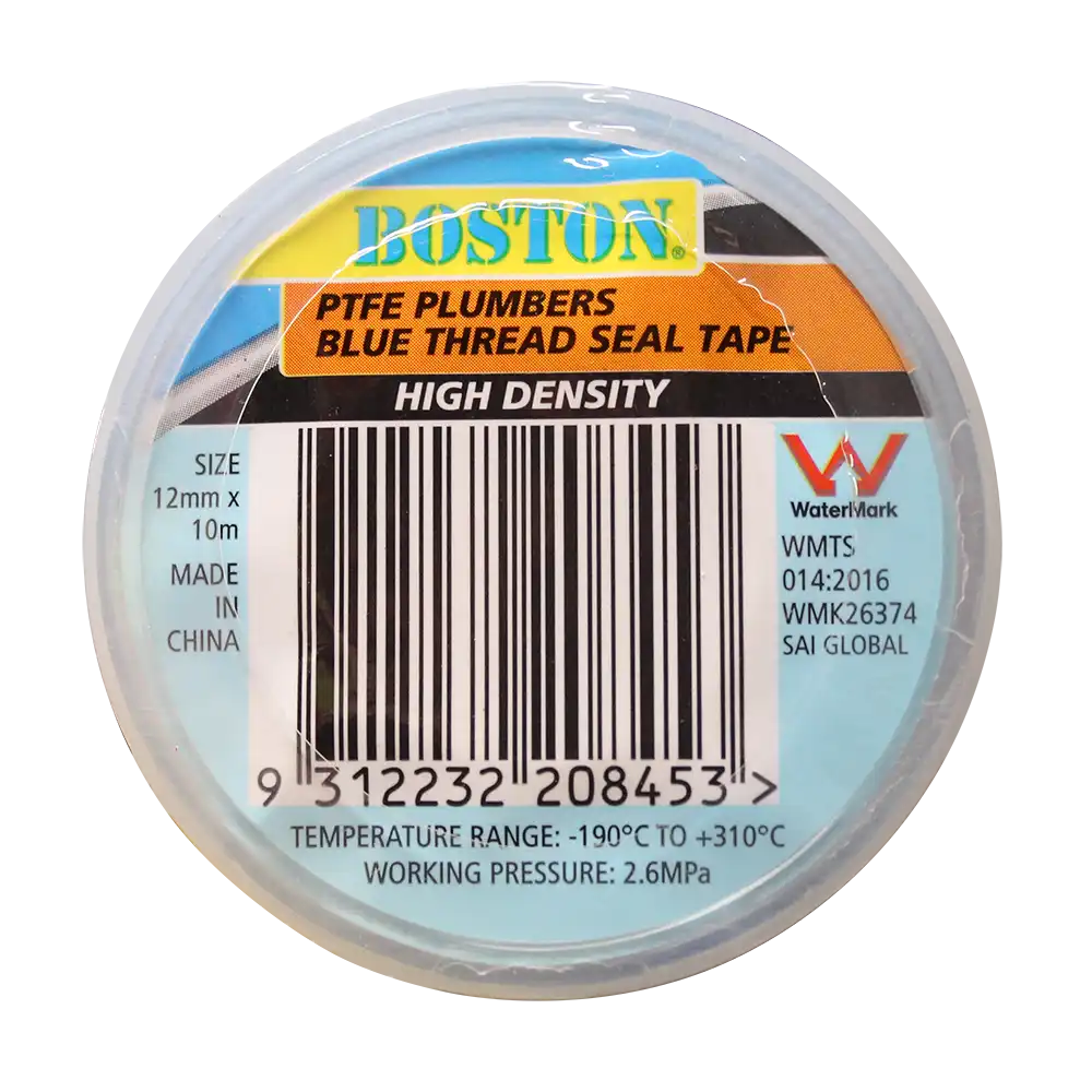 High Density Blue Thread Seal Tape 12mm x 10m