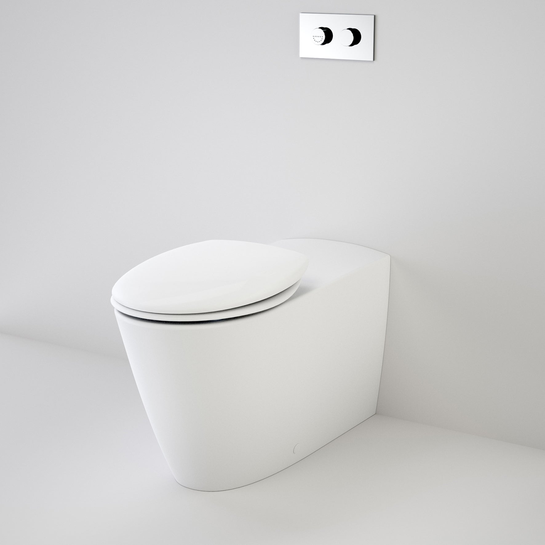Care 800 Cleanflush® Wall Faced Invisi Series II® Toilet Suite - Carav