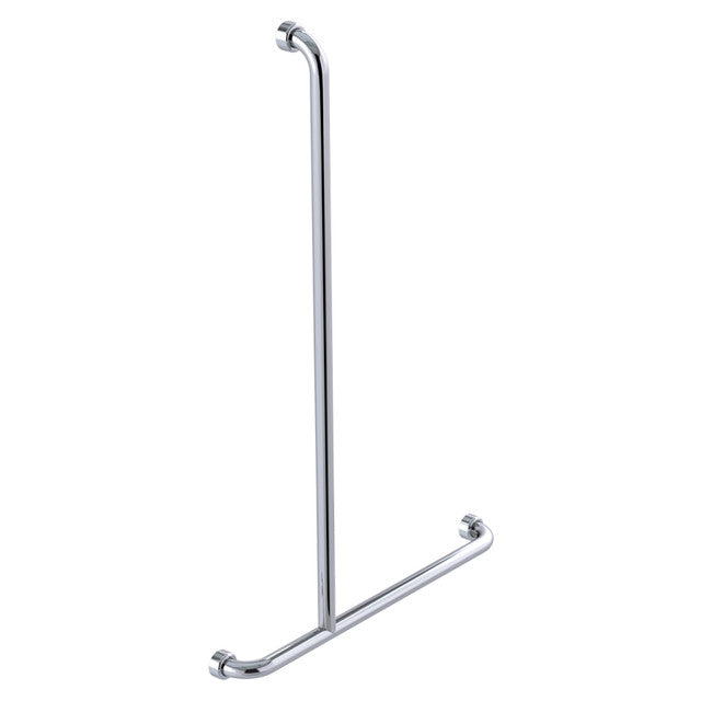 Hygienic Seal® Shower Recess Inverted "T" Grab Rail Polish Supreme™ Le