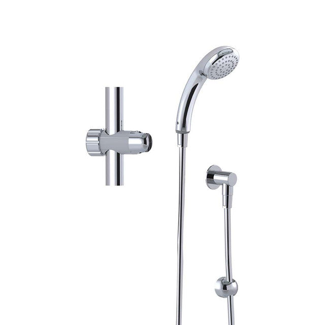 Glide Slide Shower Kit with Hose Restrictor Bracket Chrome Princess WE