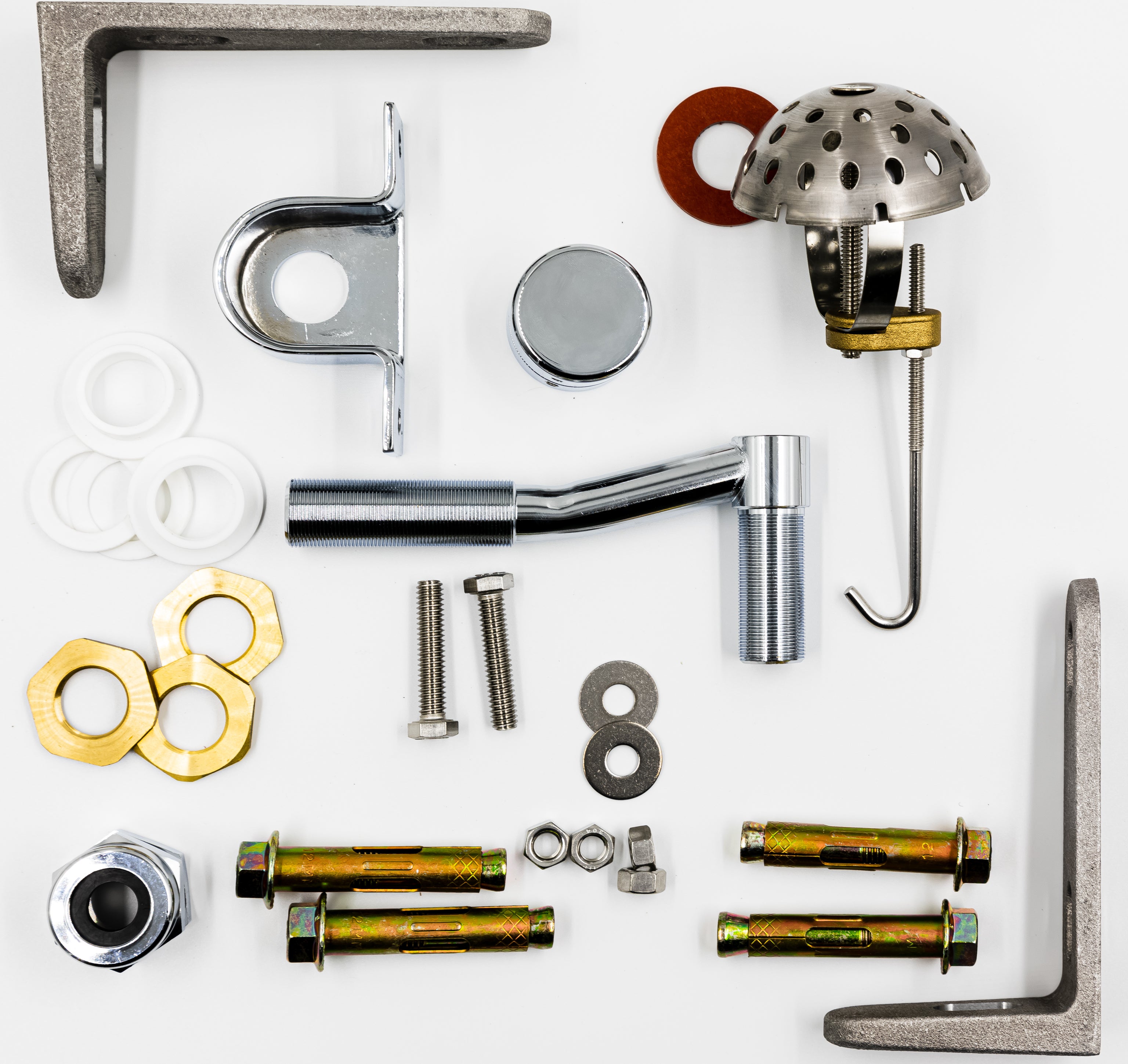 Torres Urinal Fixing Pack - Top Inlet