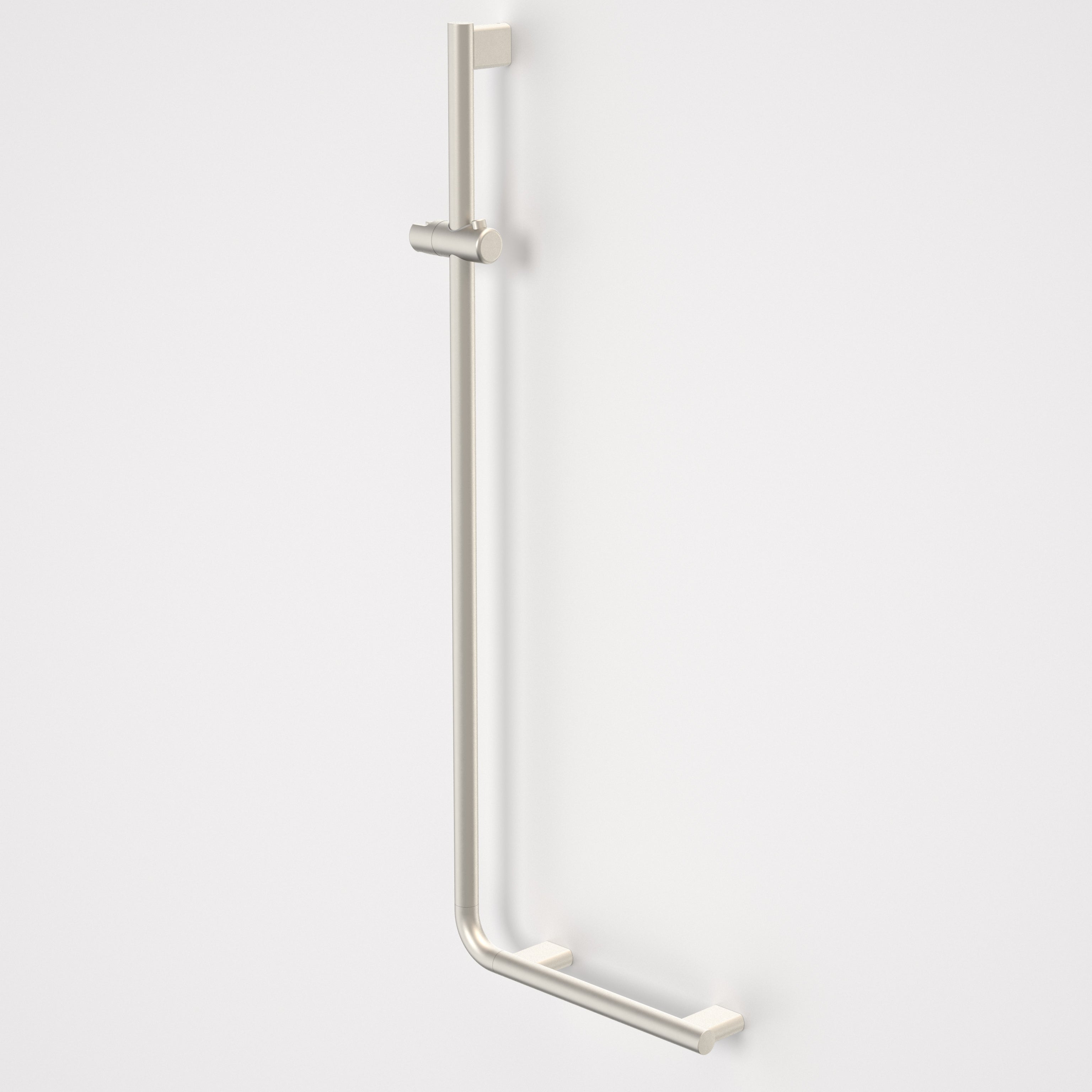Opal Support Shower Rail 90 Degree – Brushed Nickel
