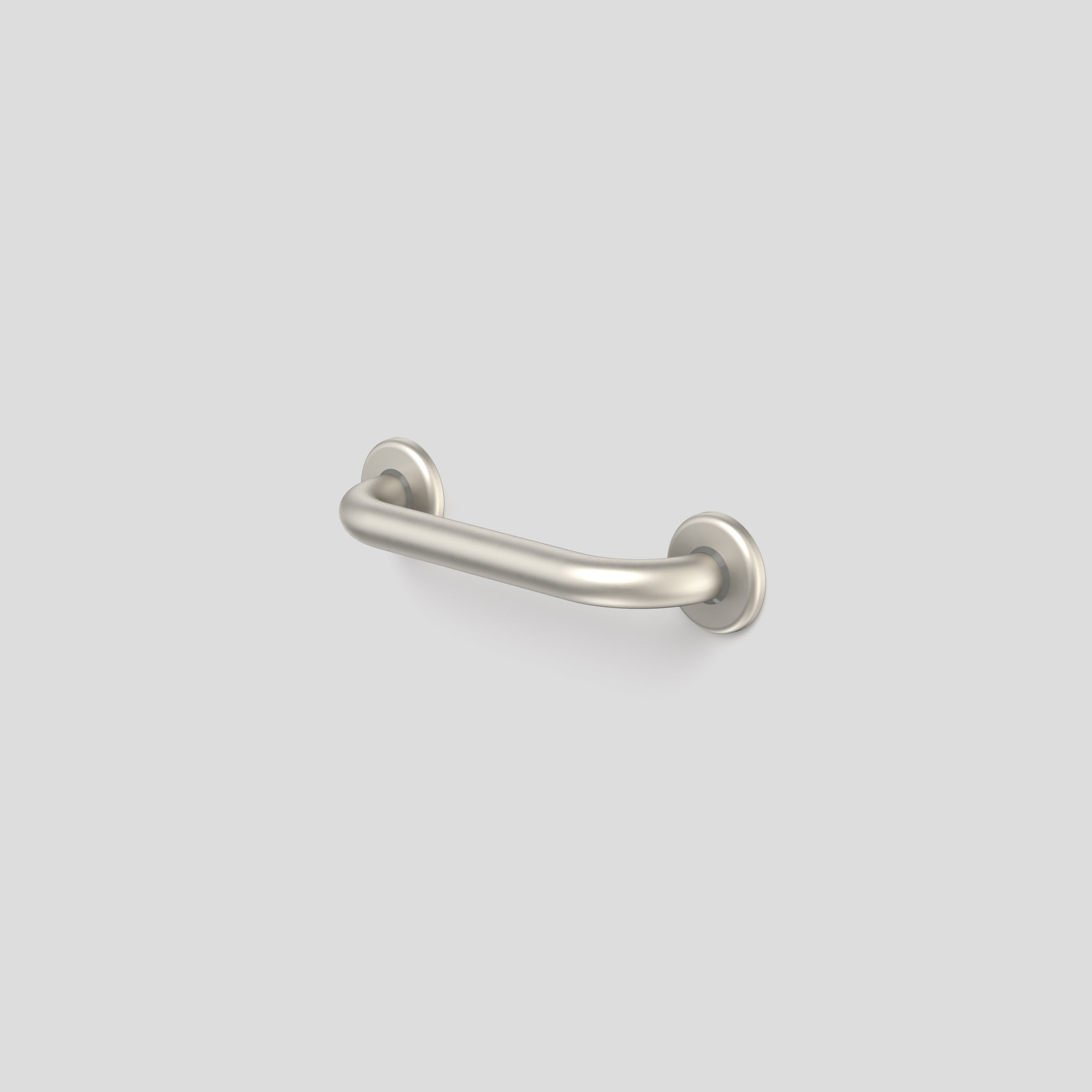 Care Support Grab Rail - 300mm Straight - Brushed Nickel