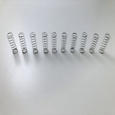 Button Spring Plastic Cistern 10 Pack