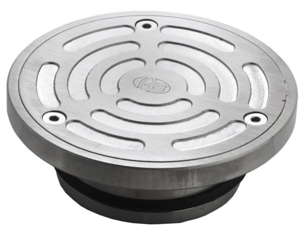 Slip-Safe® SS316 Bolted Cleanout Round 200x150 PVC/HDPE Slip-In