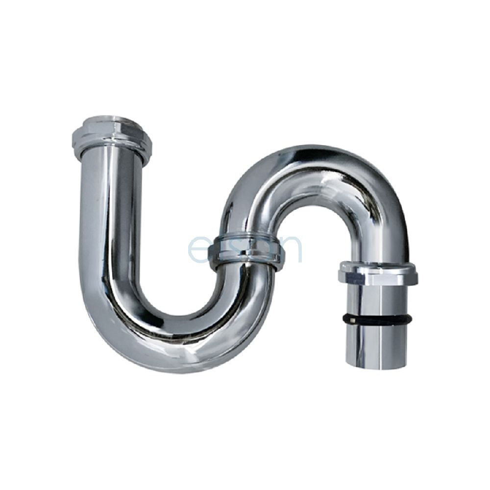 32mm S Trap Copper Chrome Loose Nut