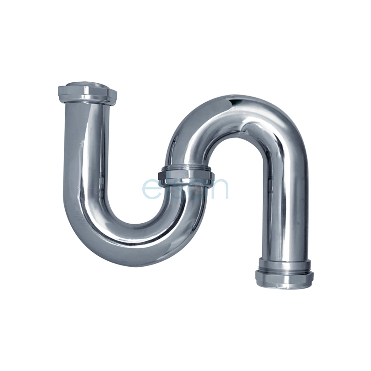 COPPER S TRAP 50mm CHROME EASY FIX