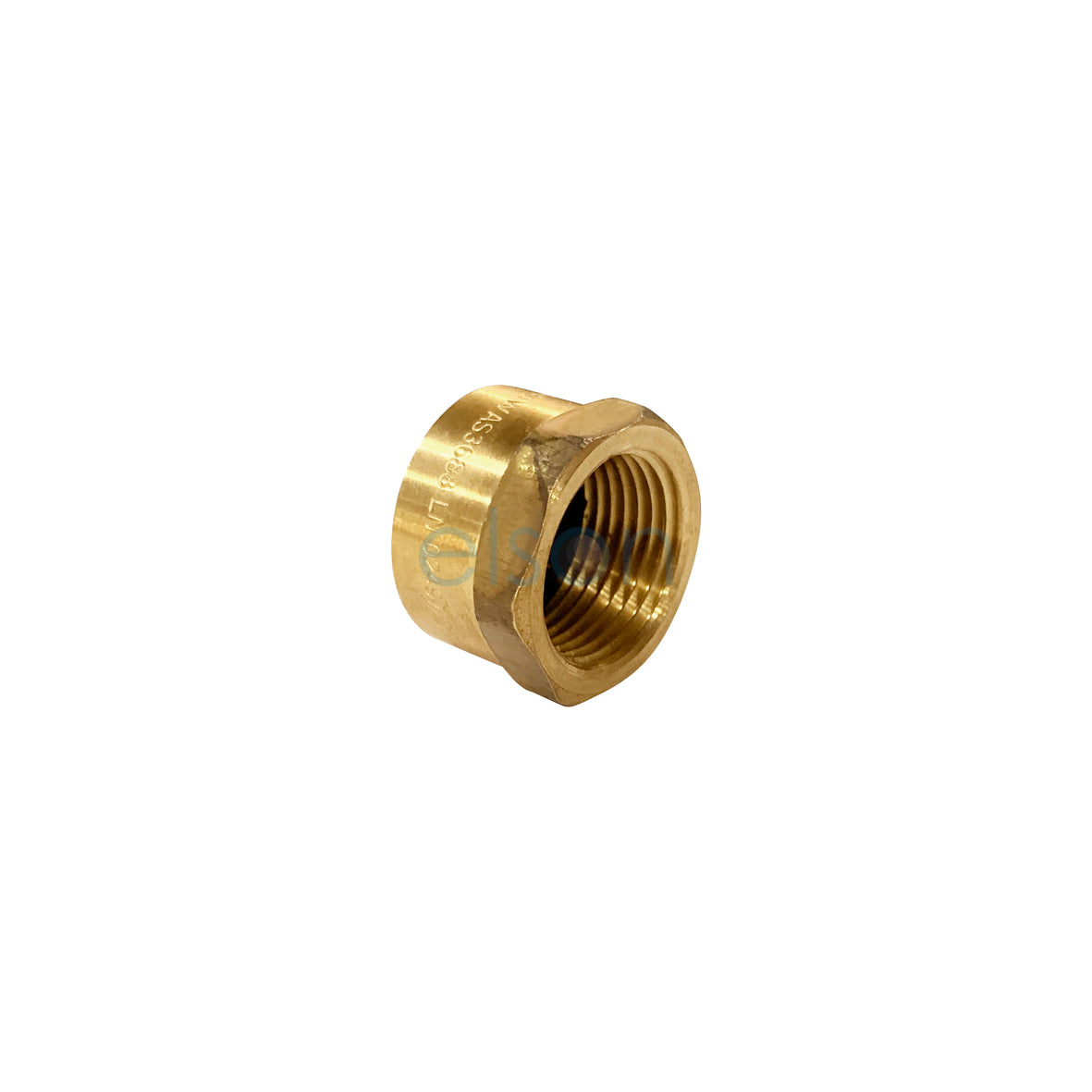 CAP G5/8 FI BRASS 80519