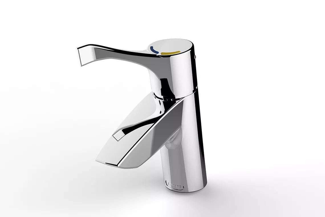 Aquablend SQX Thermostatic Basin Mixer with 100mm Lever Handle