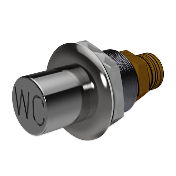 Wallgate Secure WC Raised Push Button for Pneumatic Cistern 19-2, 0-15