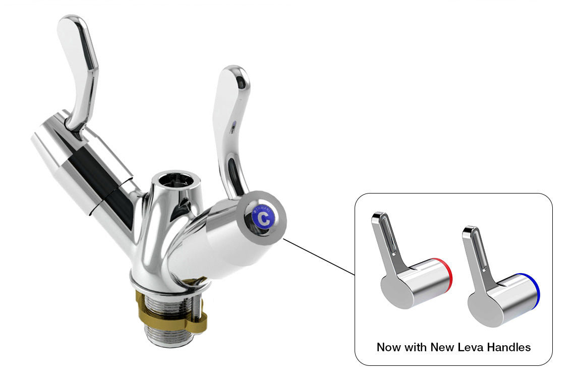 Hob Mounted Dual Mixer Base