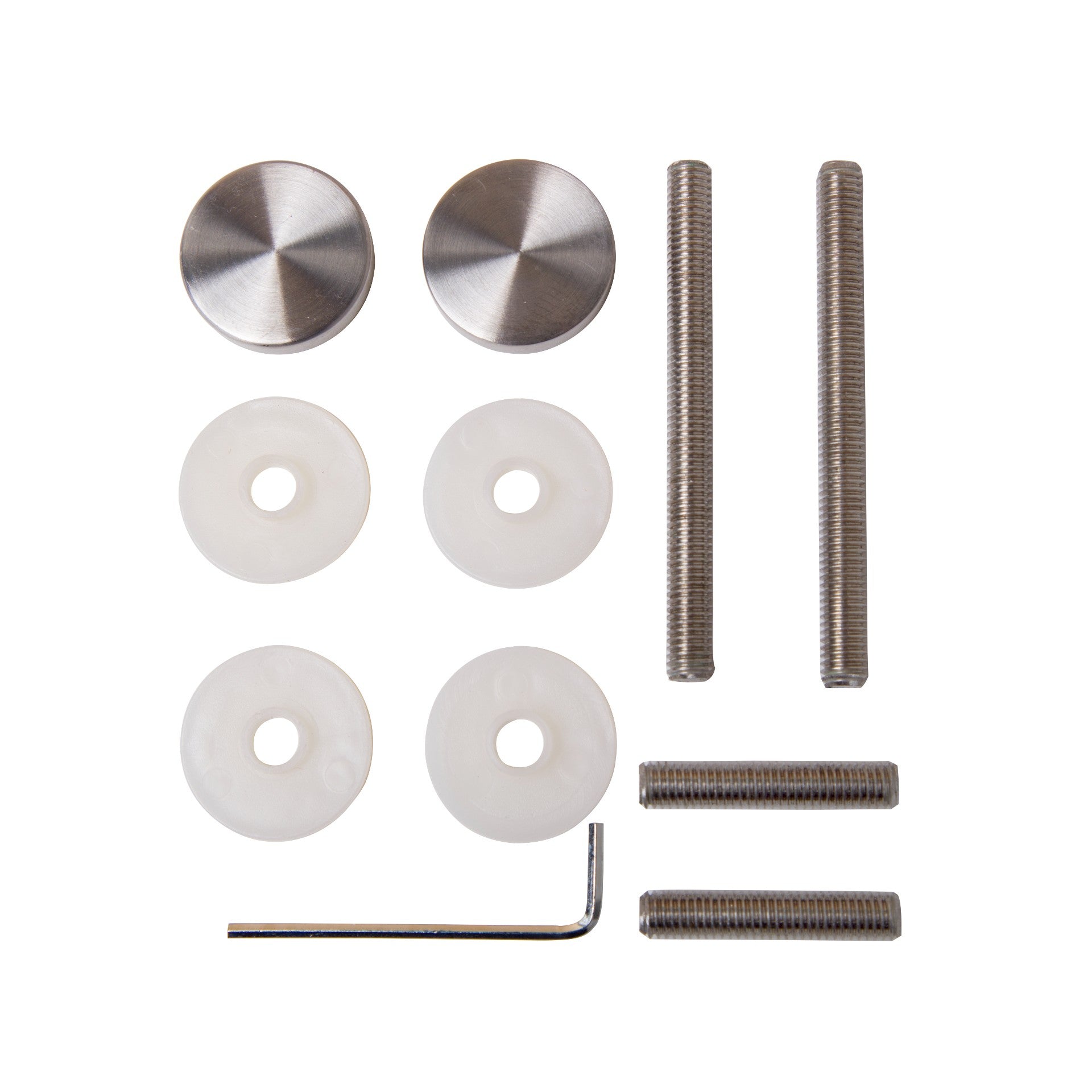 End Cap Set in Stainless Steel