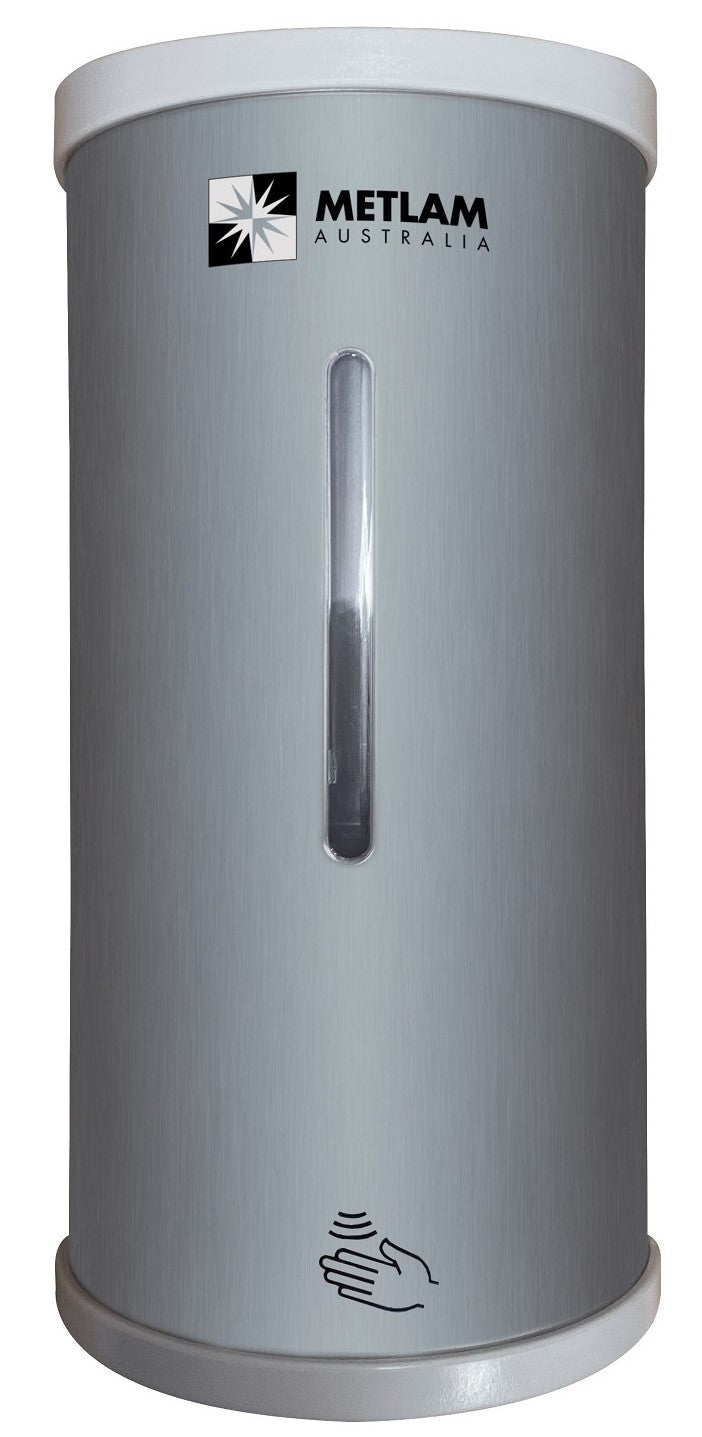 Auto Sanitiser Dispenser in Satin Stainless Steel