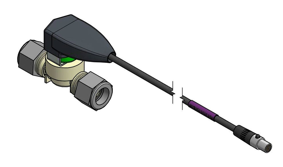 Wallgate Water Valve Pack Shower Complete with 1x 8lpm Solenoid 4m Cab