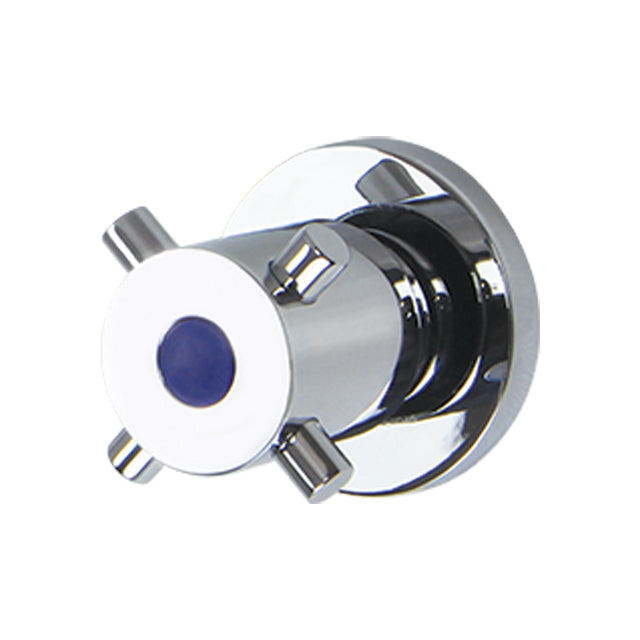 Gentec Lead Free DZR Brass Wall Mounted Capstan Control Valve w/ – Col