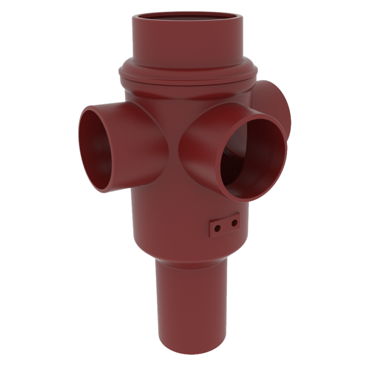 Ensign Fittings - Stack Fitting 3 Inlet