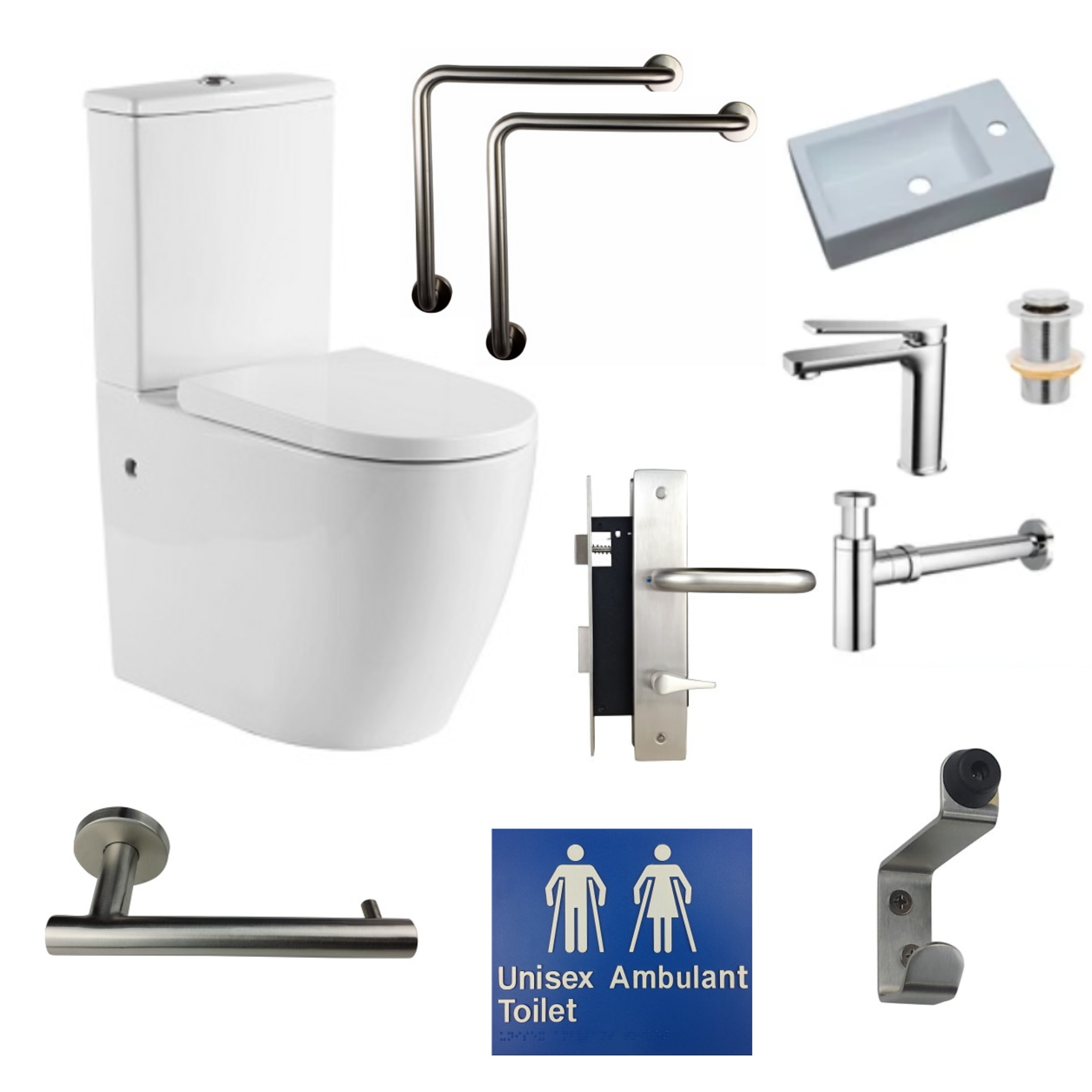 Ambulant Bathroom Kit - AS1428.1 COMPLIANT